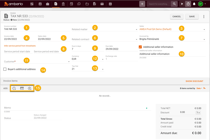 How to Issue an Invoice?